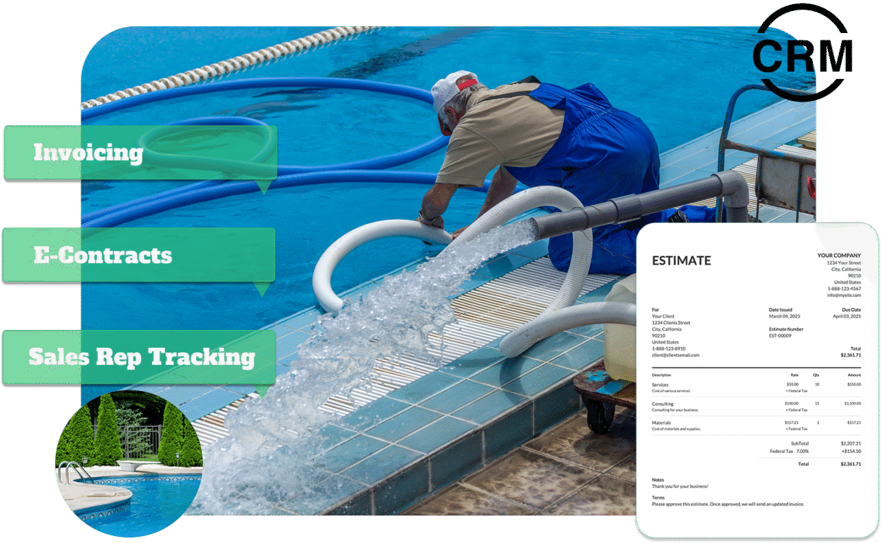 Best Pool Service Management Software | Knockio